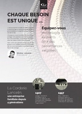 Page 2 - CATALOGUE DE CORDAGES - LANCELIN